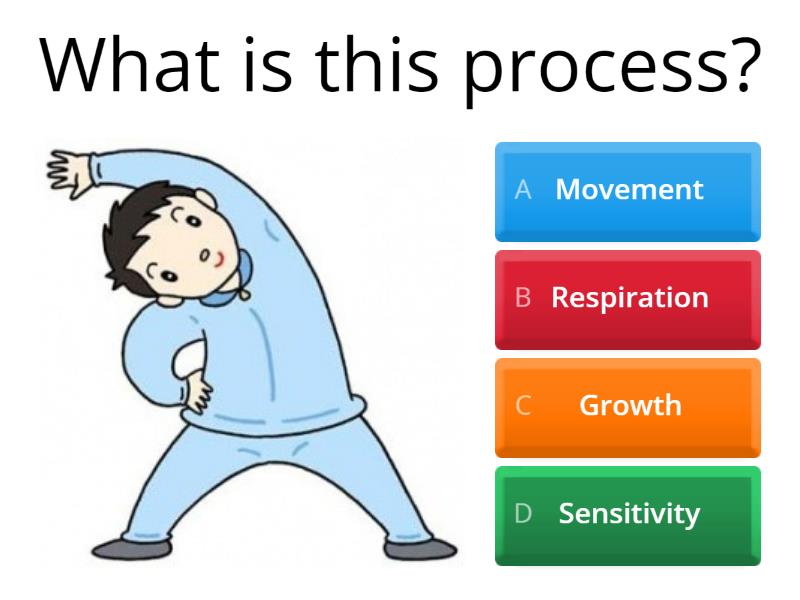 7 life processes - Cuestionario