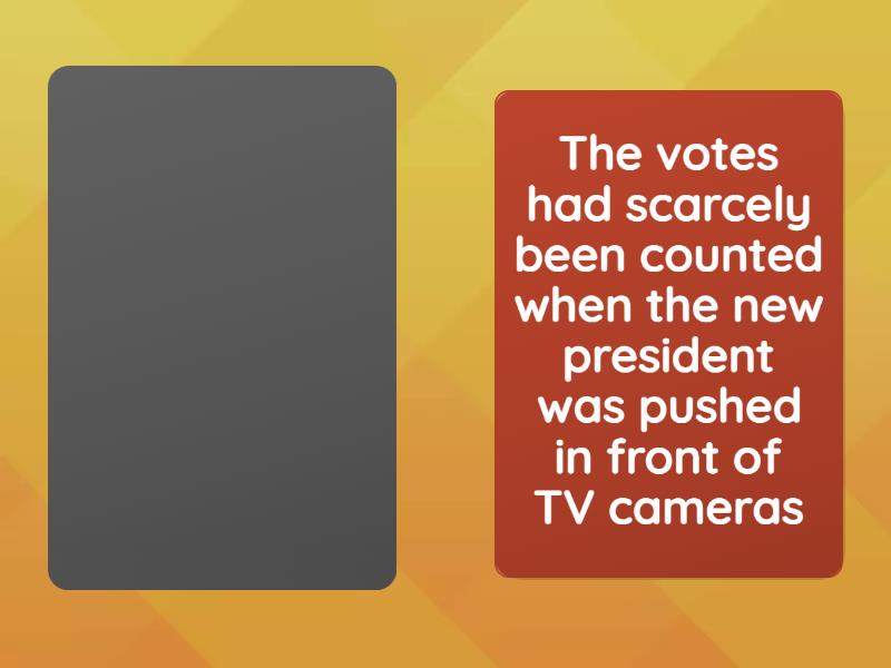 Inversion practice - Speaking cards