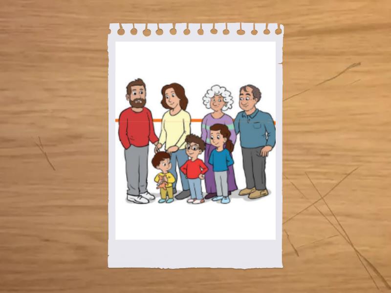 family member - Flash cards