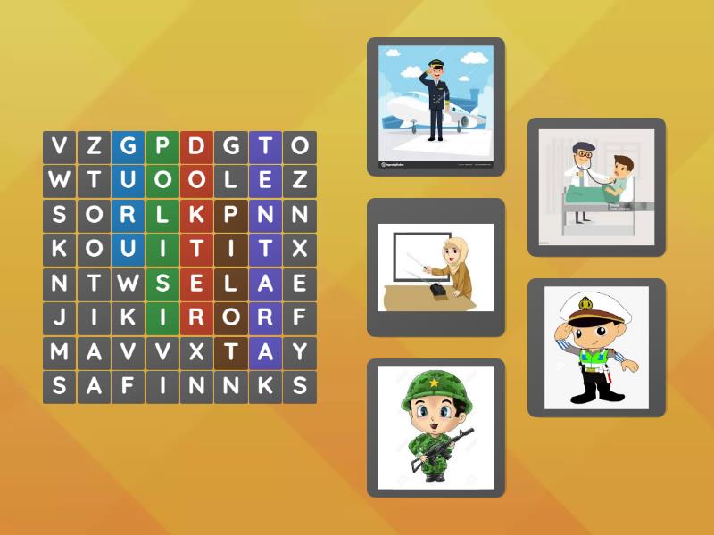 PROFESI - Wordsearch
