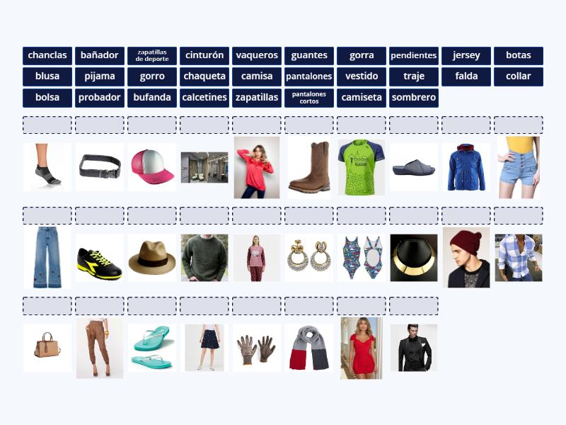 La ropa (A1) - Match up