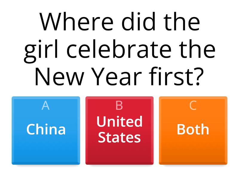 Happy New Year! - Quiz