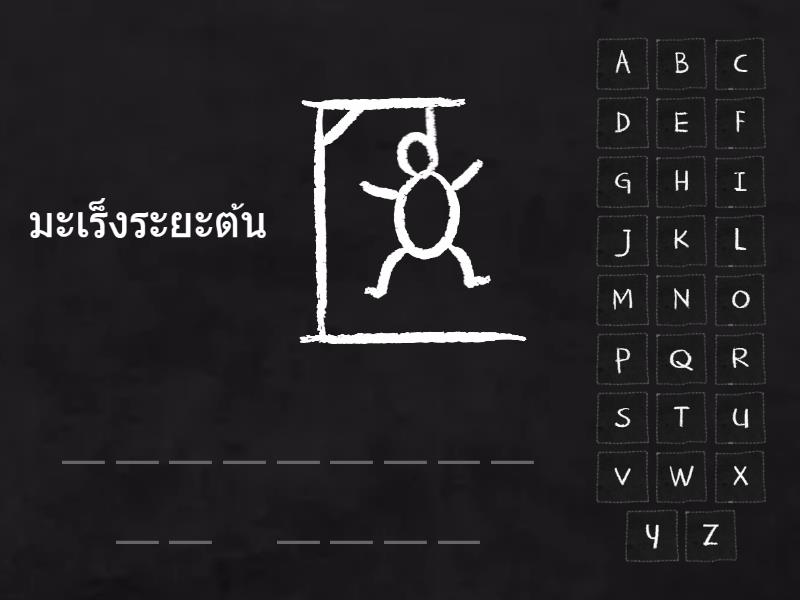 Hanging words - Hangman