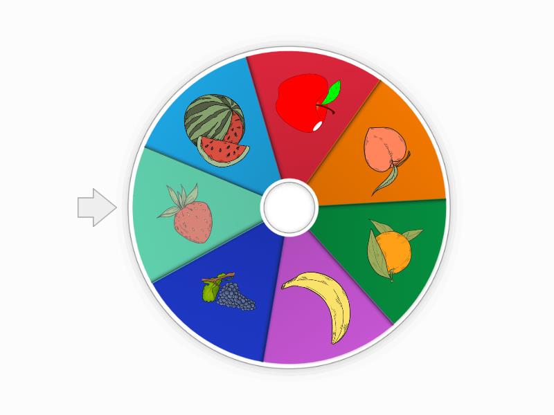 fruit - Random wheel