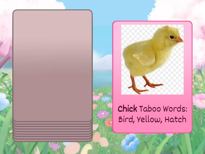 Taboo Easter Part 1 Speaking Cards
