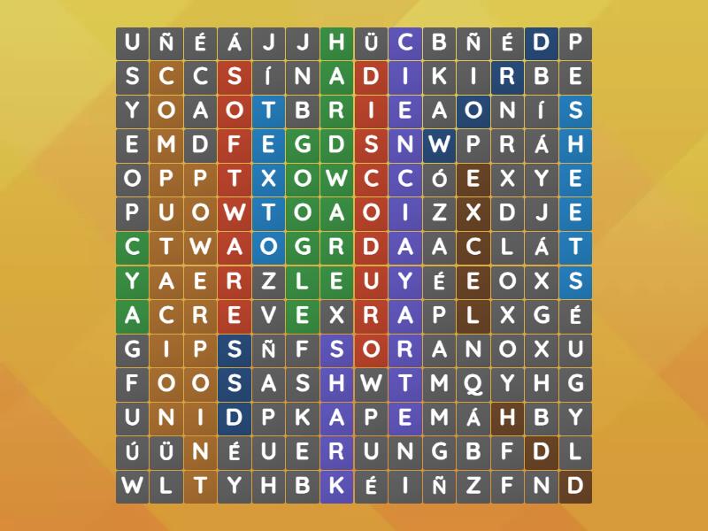 Cya - Sopa de letras