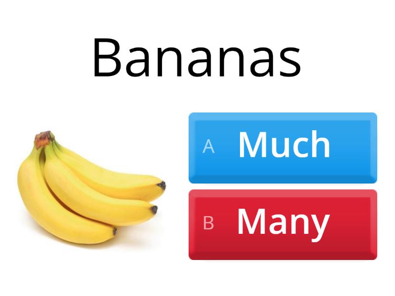Many / Much - Quiz