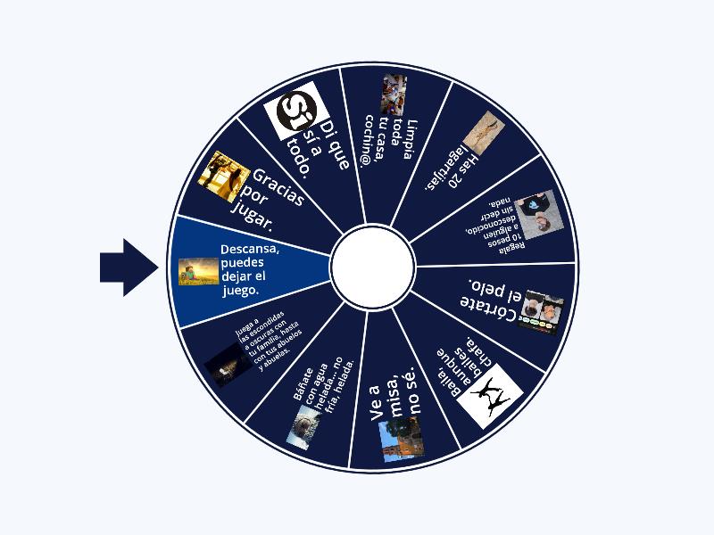 Ruleta del Día del Padre - Spin the wheel