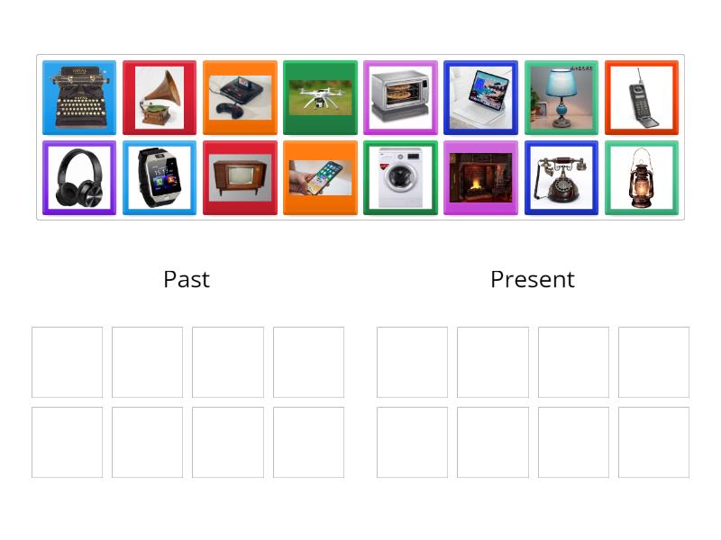 Past and Present Technology - Group sort