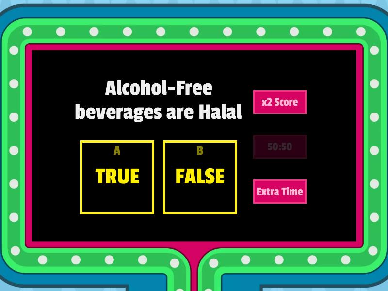 Test Halal Knowledge - Gameshow quiz