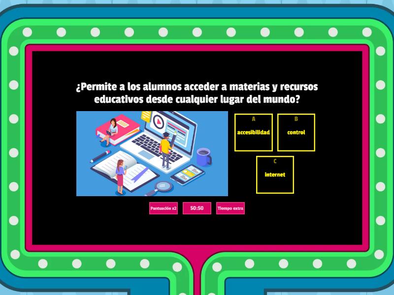 ¿ESTAS LISTO? ESTE ES EL JUEGO DE LA TECNOLOGÍA EDUCATIVA - Gameshow quiz