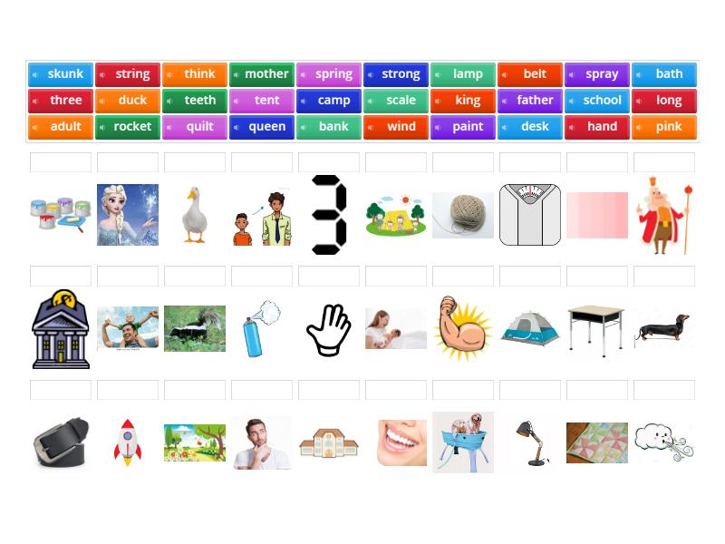 G2 S2 Phonics Units 5-7 - Match up