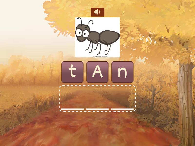 Animal alphabet - Anagram
