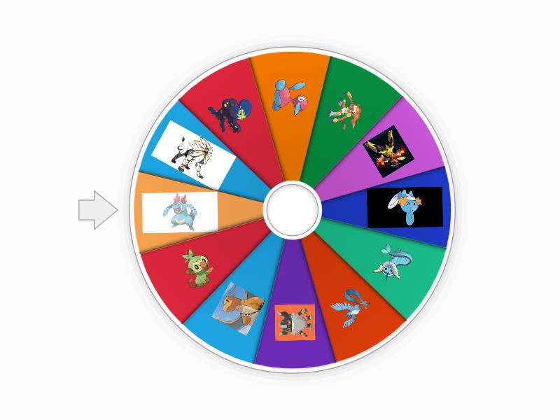 Pokemon - Rueda aleatoria