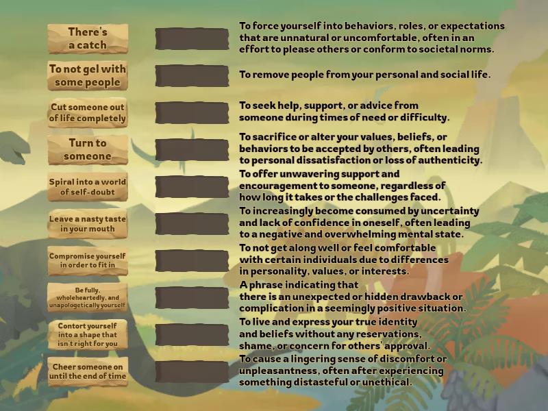 The three colours of friendship - Match up