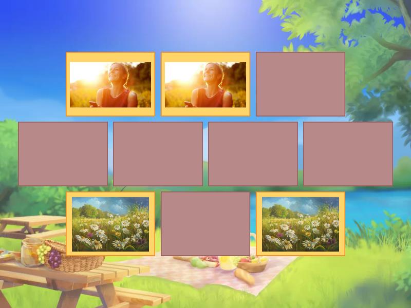 Beneficios del sol - Matching pairs