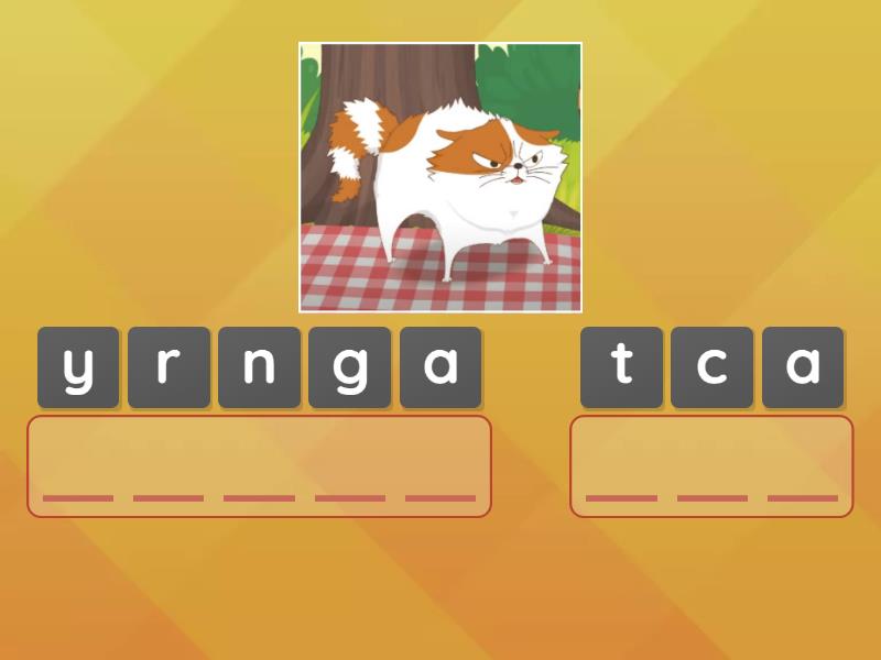 Phonics Story A - Anagram