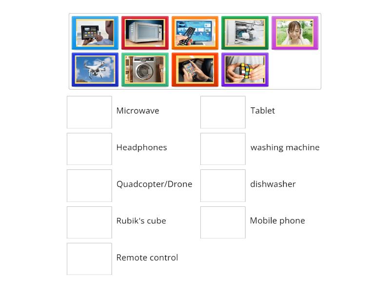 Unit 5: Inventions vocabulary - Une las parejas