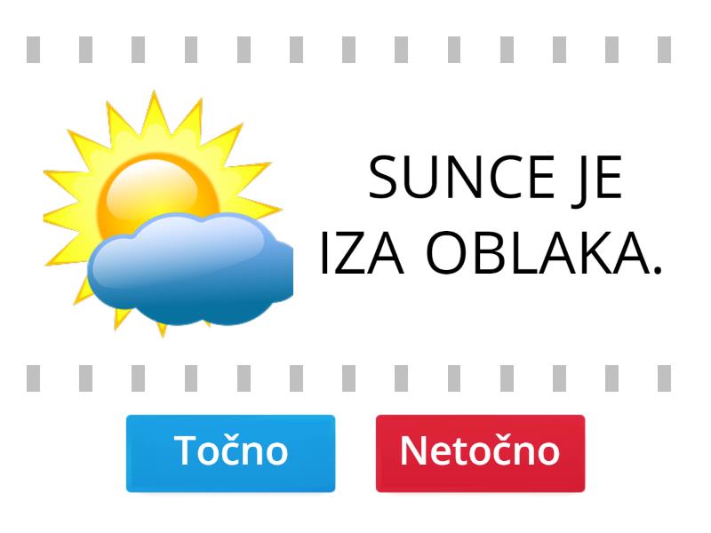 Prijedlozi ispred/ iza/između - True or false