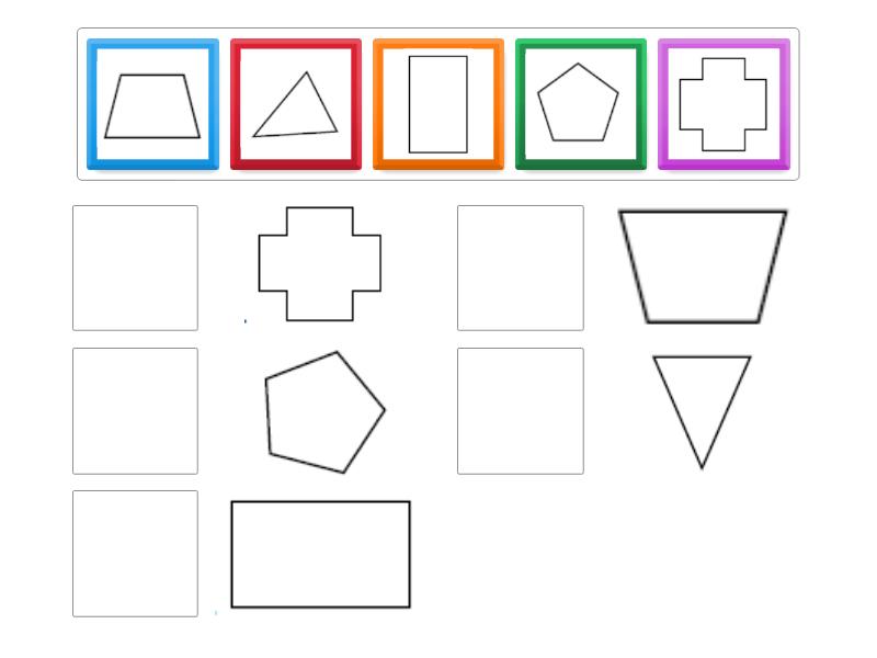 Matching Type: Congruent Polygons - Match up