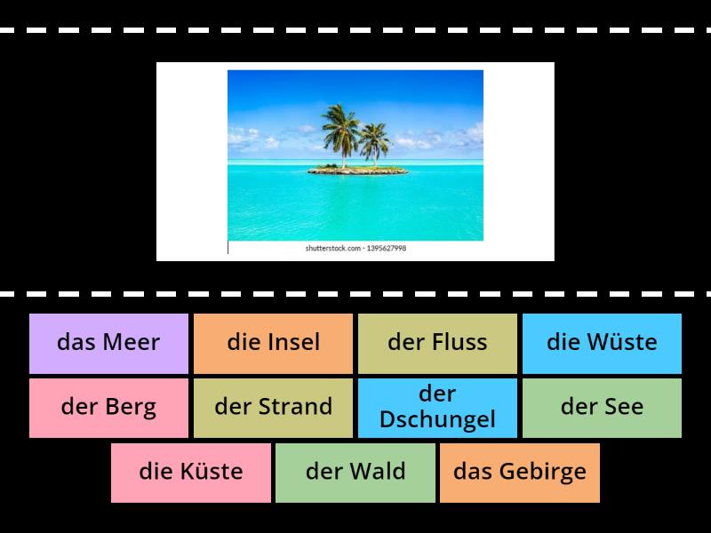 Die Landschaften - Find the match