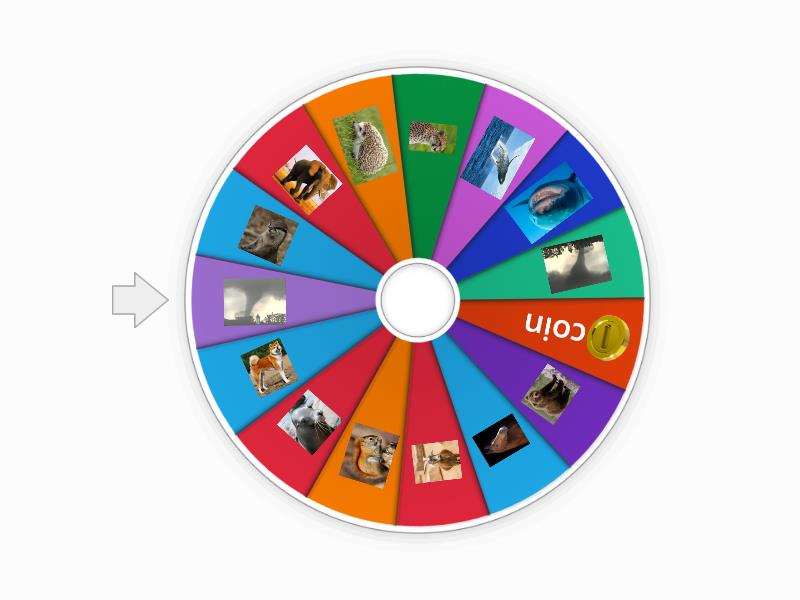 Animals Wheel - Random wheel