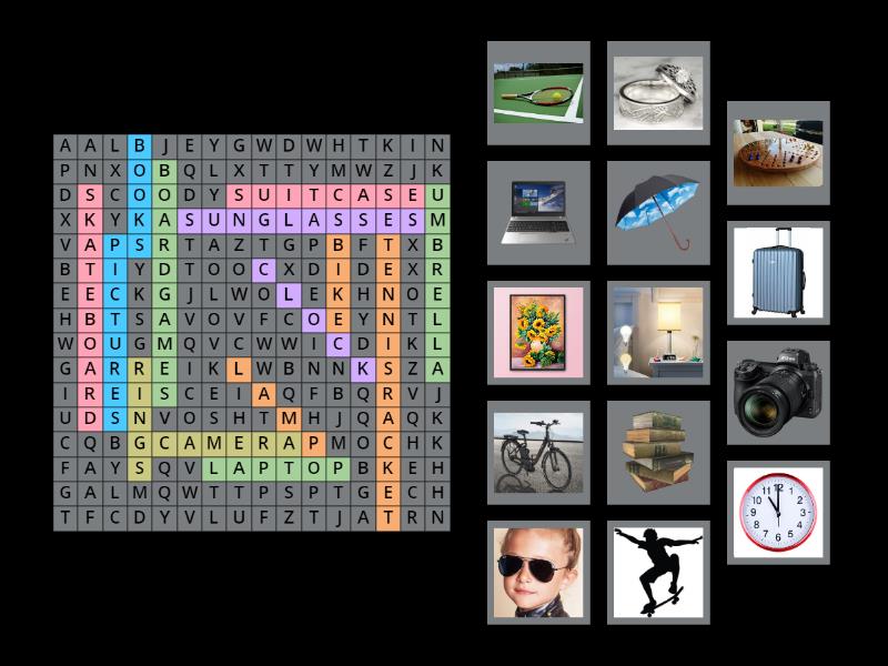 Roadmap a2 Unit 1C - Sopa de letras