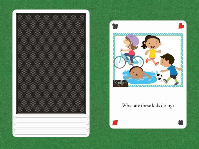 Trinity Speaking exam - (Grade 3) - Speaking cards