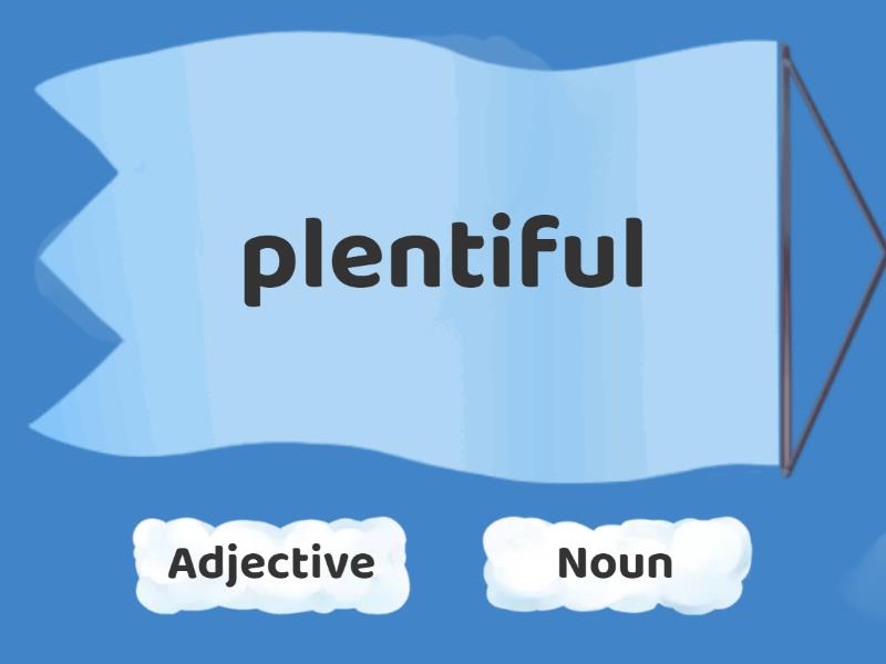 3 Adjectives and Nouns - True or false