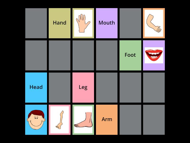 My Body - Matching pairs