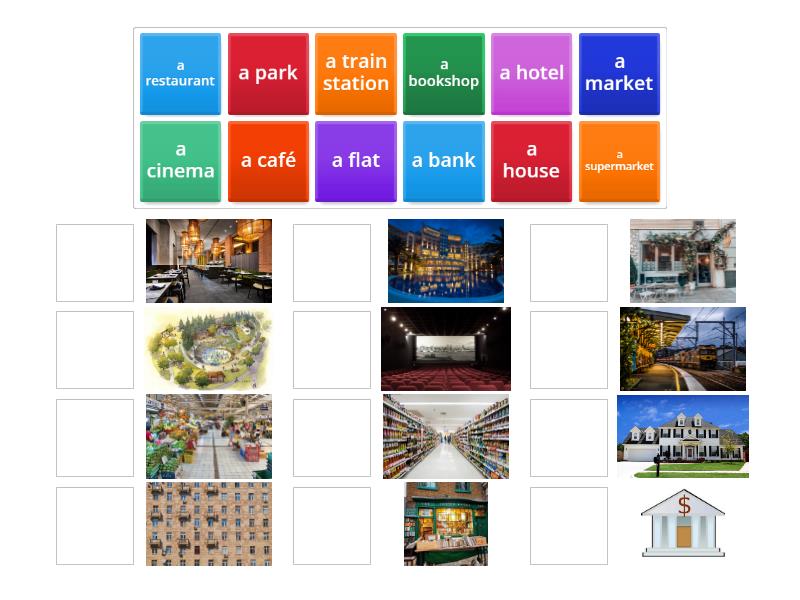 Unit 3 3A vocabulary - Match up