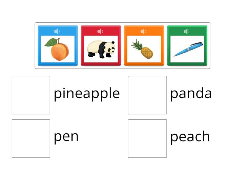 Oxford Phonics Letter Pp - Match up
