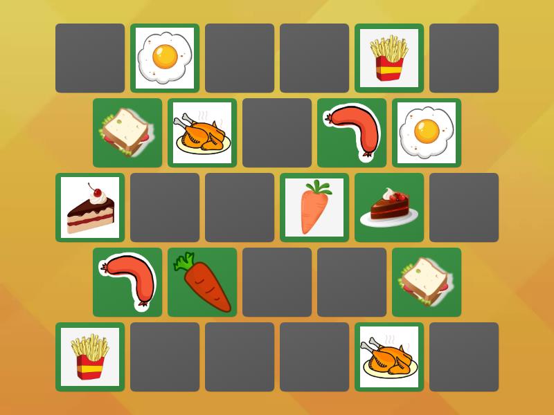 sm food - Matching pairs