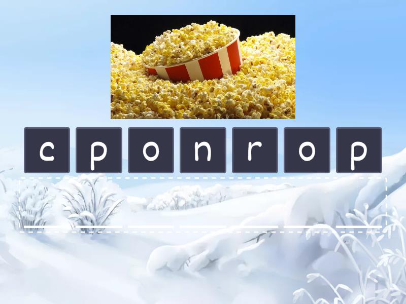 CPP 3 Unit 3 What is food for? - Anagram