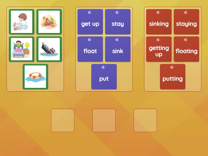 Vocabulary #27 verbs. - Make sets
