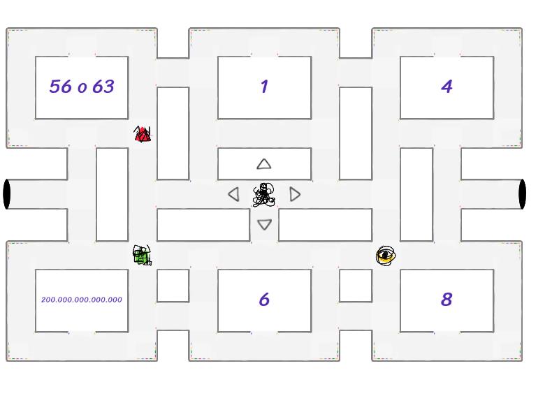 numeros hasta el 40 - Maze chase