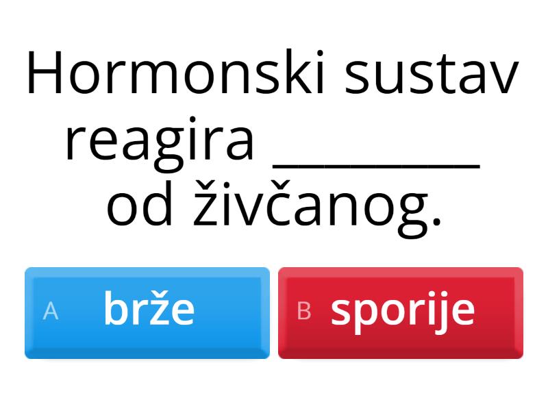 Hormoni - Quiz