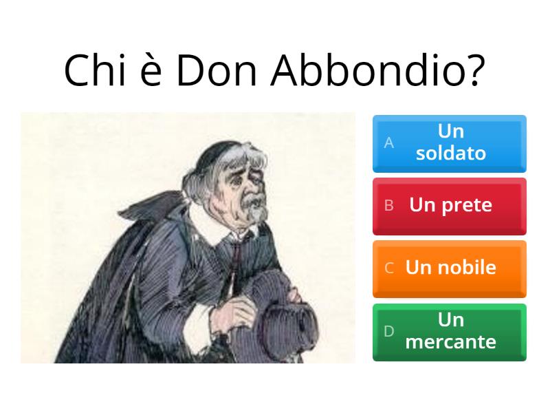 Don Abbondio e la Perpetua - Quiz