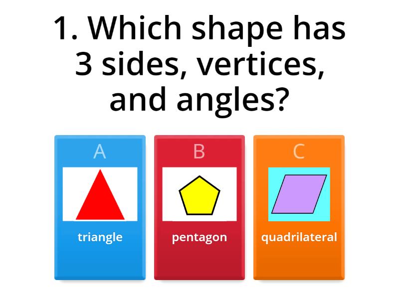 2-Dimensional shapes attributes - Quiz