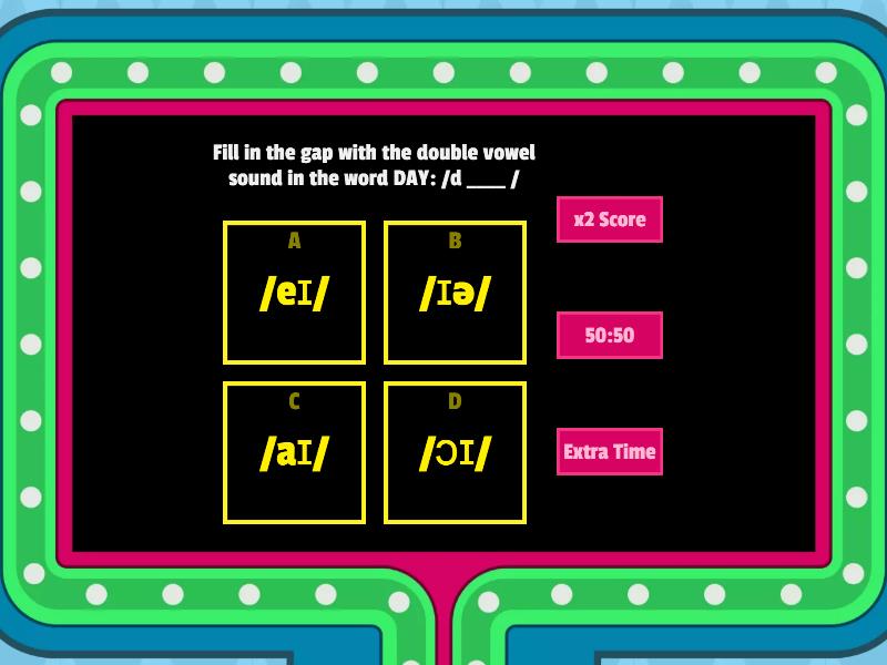 IPA TEST - Gameshow quiz