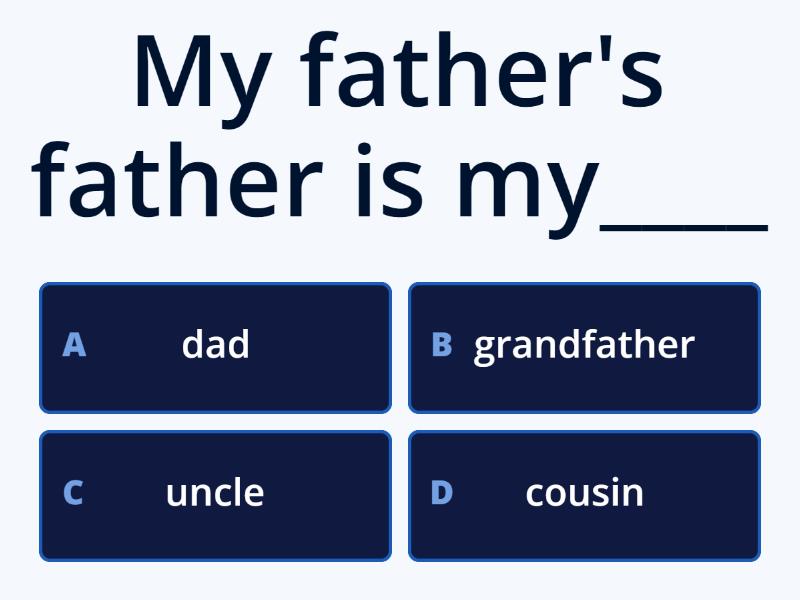 FAMILY RELATIONS - Quiz