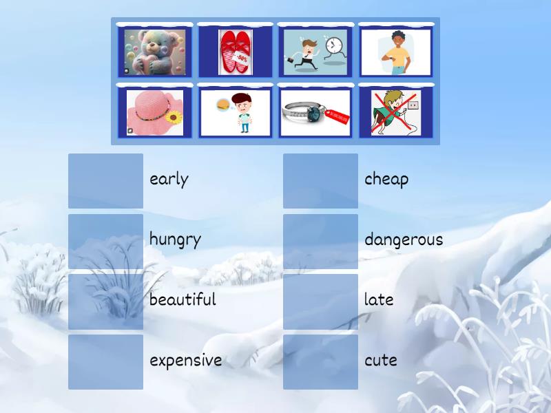 Adjective - Match up