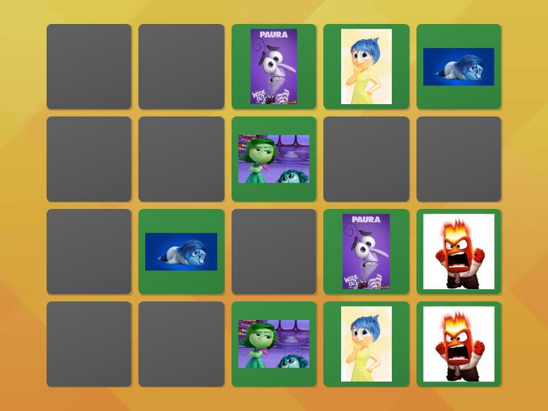 Copia di Memory Sonic 8 coppie - Matching pairs