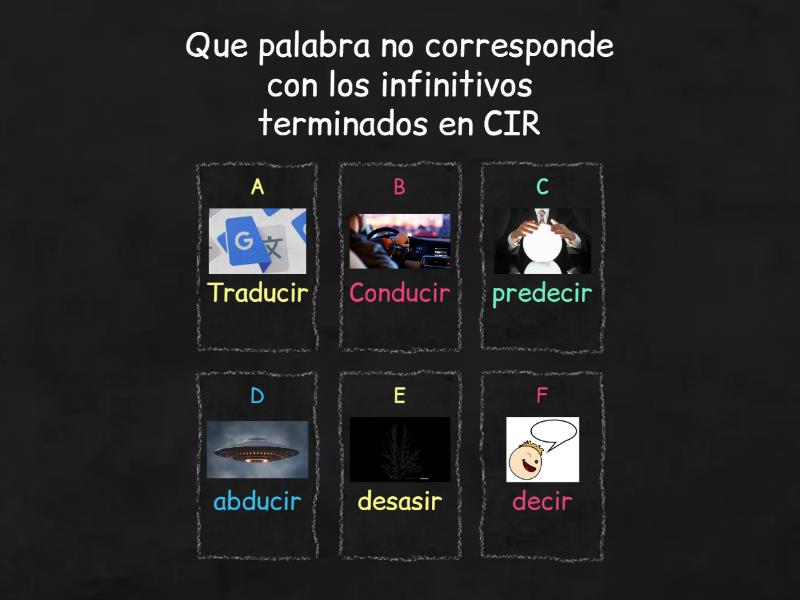 Reglas ortograficas del uso de las letras C , S , Z - Quiz