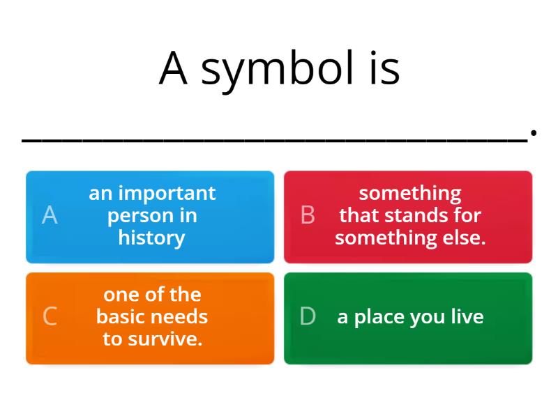 U.S. & Texas Symbols Review - Quiz