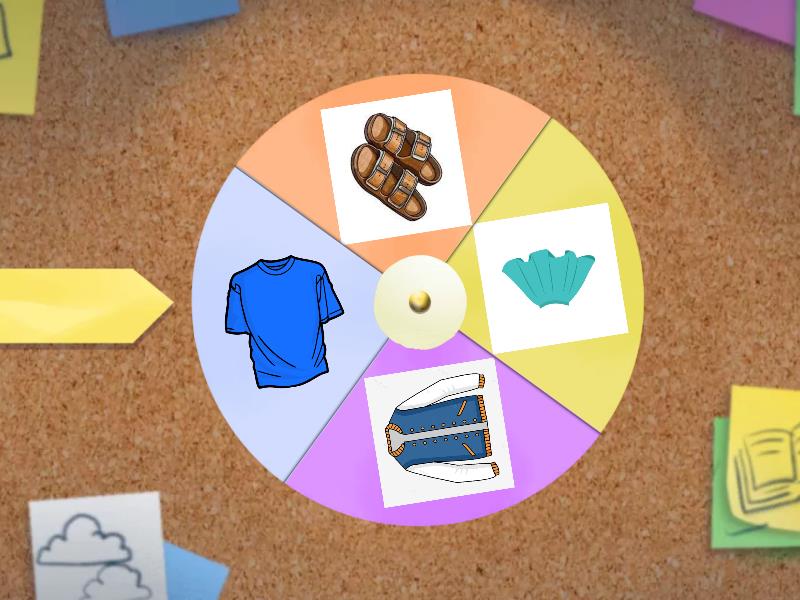 cloths - Spin the wheel