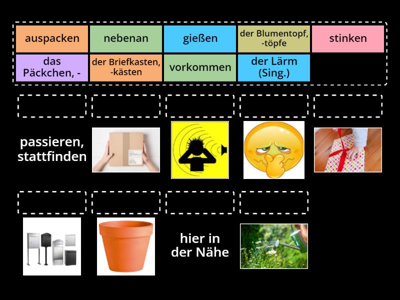 Netzwerk neu A2 L10 Nachbarn - Match up