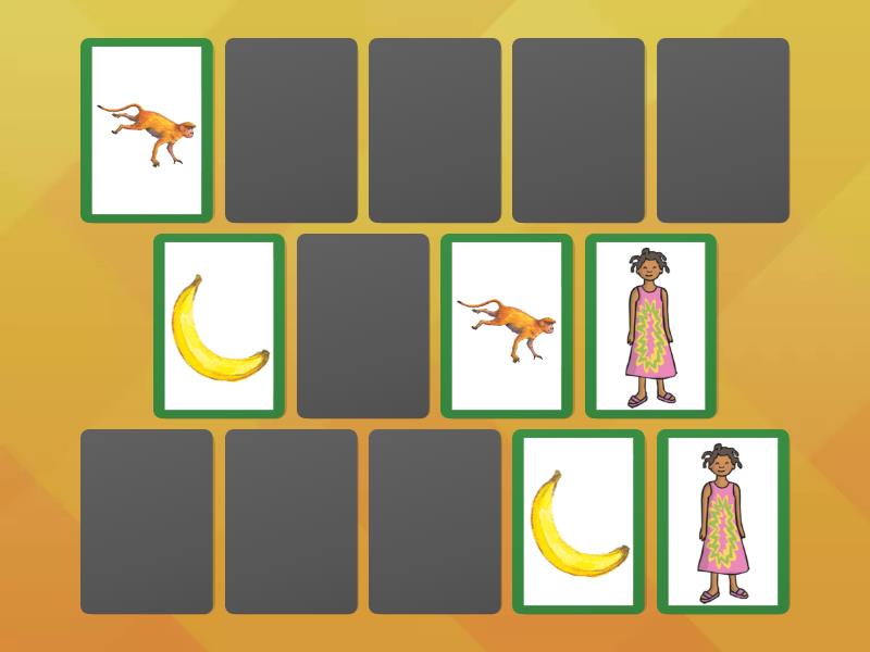 Handa's Surprise - Matching pairs