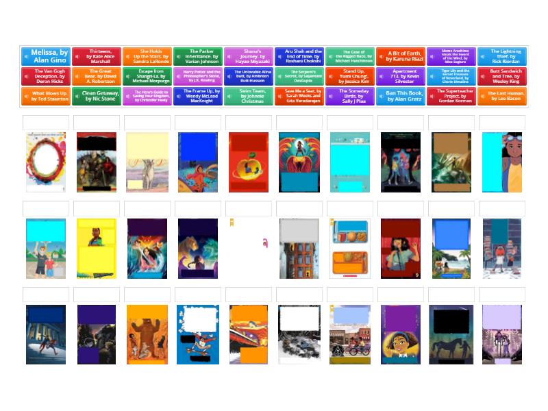 Name That Book! - Match up