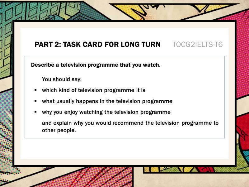 [IELTS] Speaking: Part 2 + 3 - Flash cards